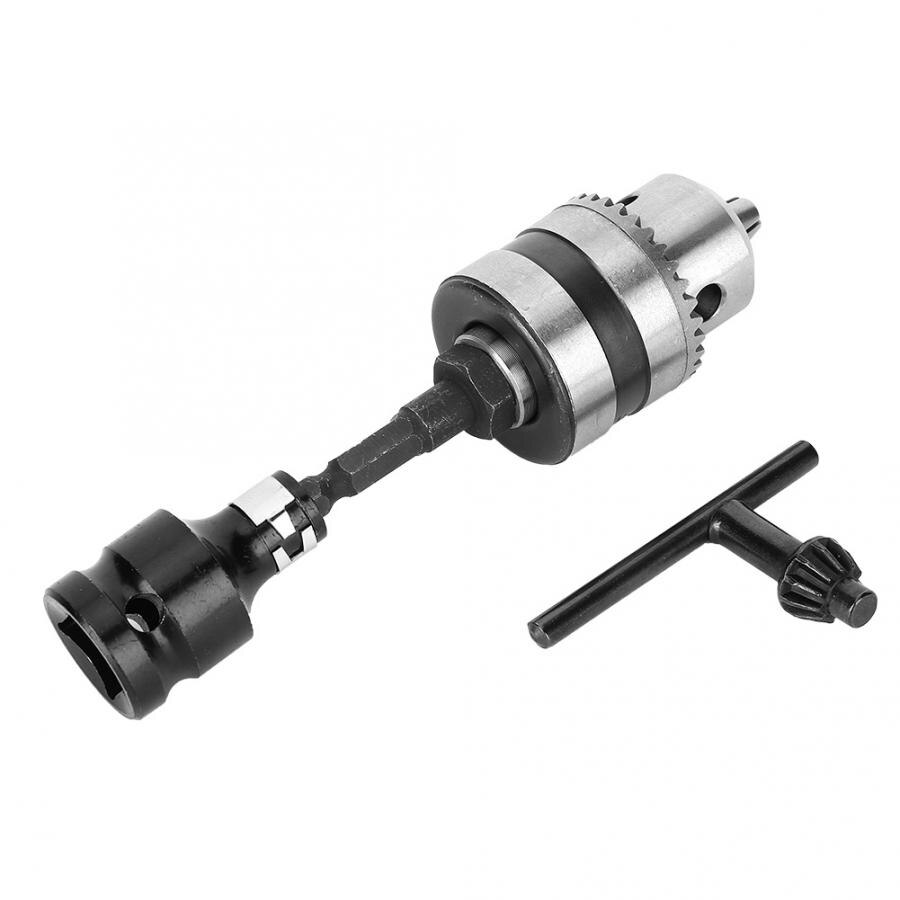 Drill Chuck 3/8 3/8-24UNF Thread 3/8 to 1/4 Connec... – Vicedeal