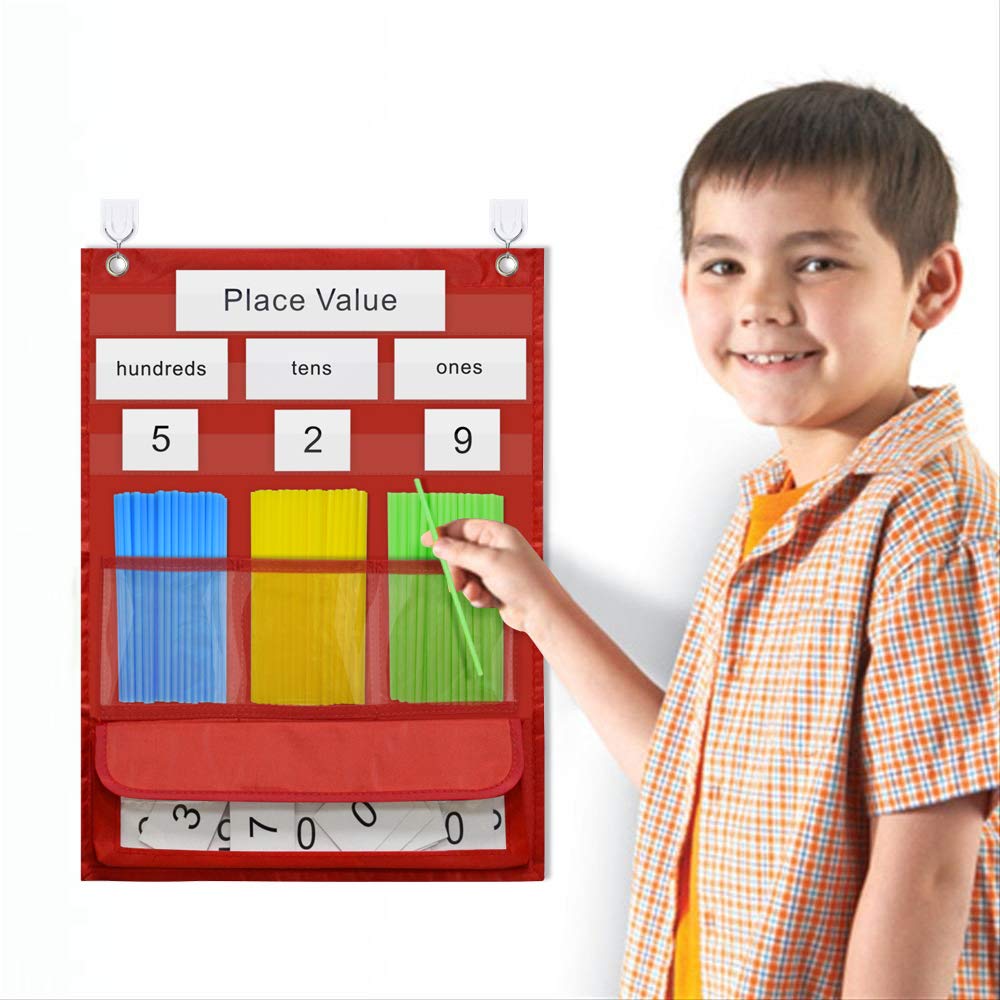 Godery Counting Caddie and Place Value Pocket Char... – Grandado