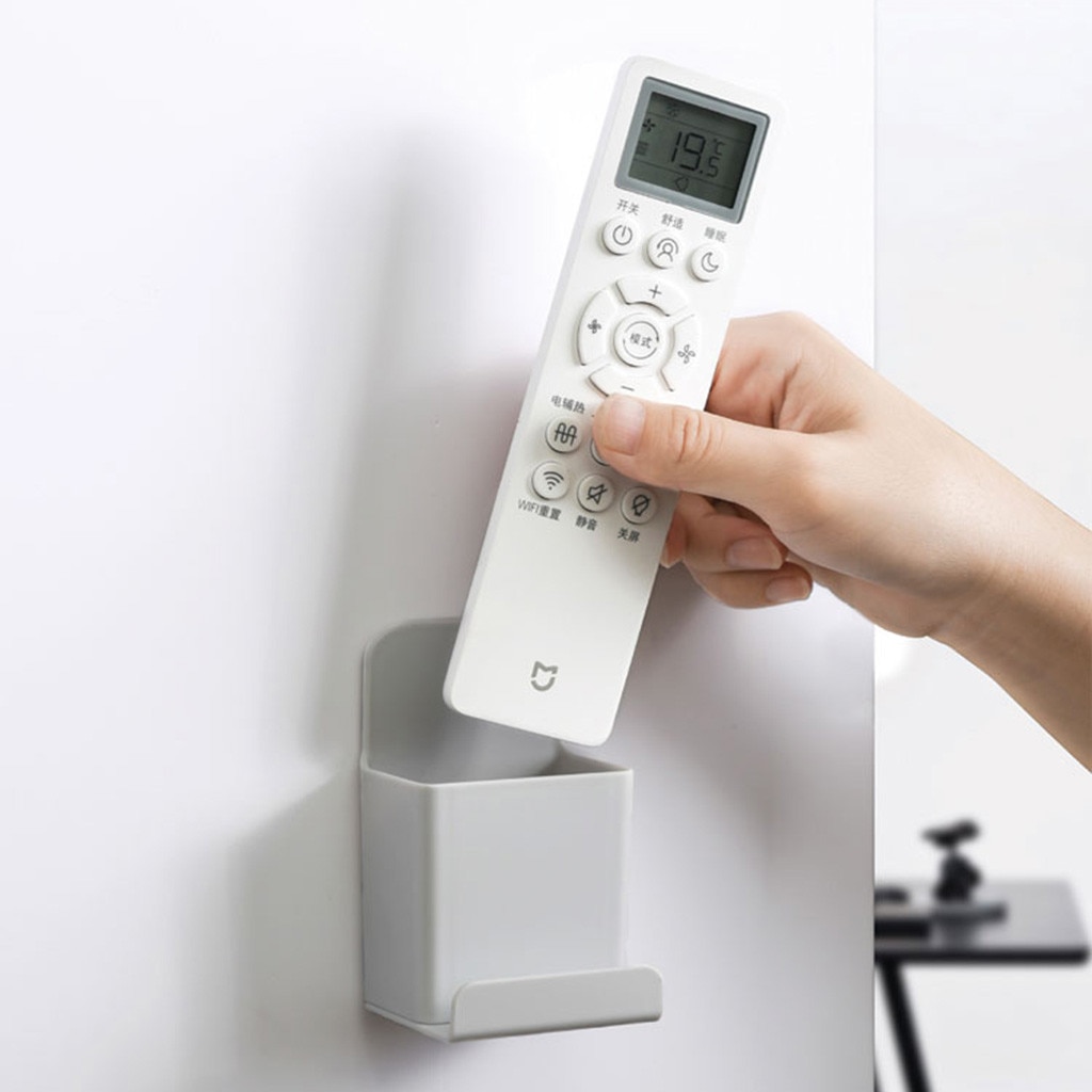 Free Punch Wall Hanging Rack Remote Control Practi... – Grandado