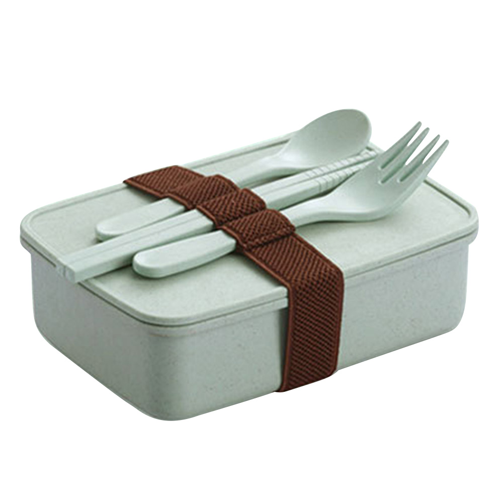 Portable Lunch Box Bamboo Fiber Food Storage Conta... – Vicedeal