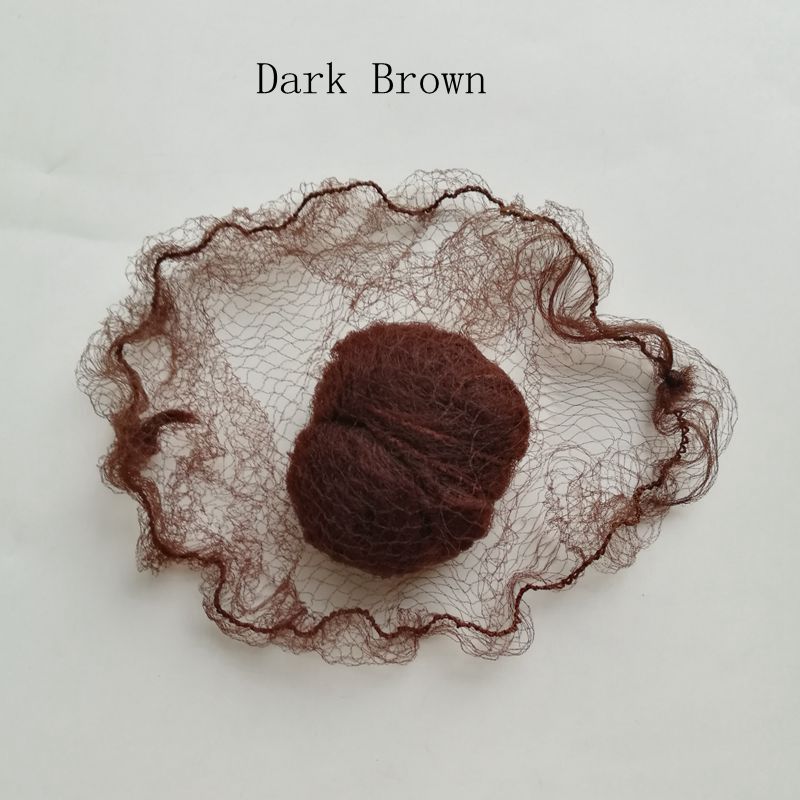 60PCS Black Brown Beige Hair Caring Net Dancing or... – Grandado