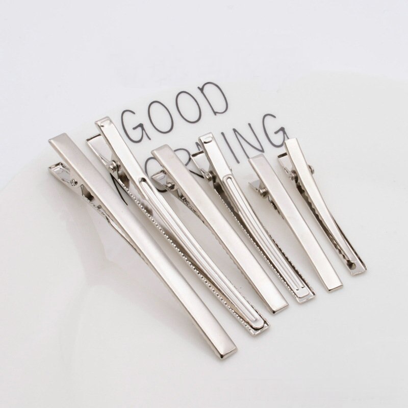 Pinzas para el pelo DIY, 10 piezas, negro/dorado/p... – Grandado