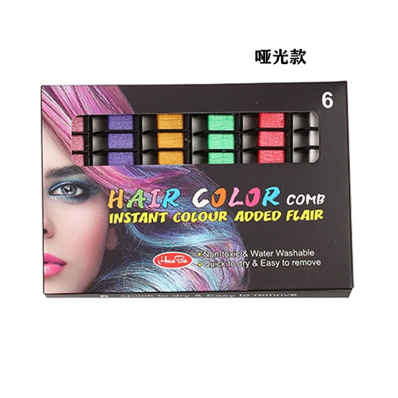 6 Stks/set Mini Matte Haarverf Kam Wegwerp Persoon... – Grandado