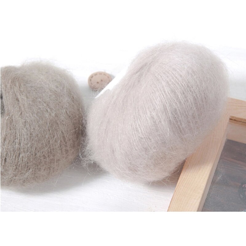 250g 10 Ballen Natuurlijke Mohair Kasjmier Garen v... – Vicedeal