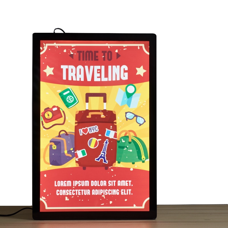 store sign poster led light box sign led advertisi... – Grandado