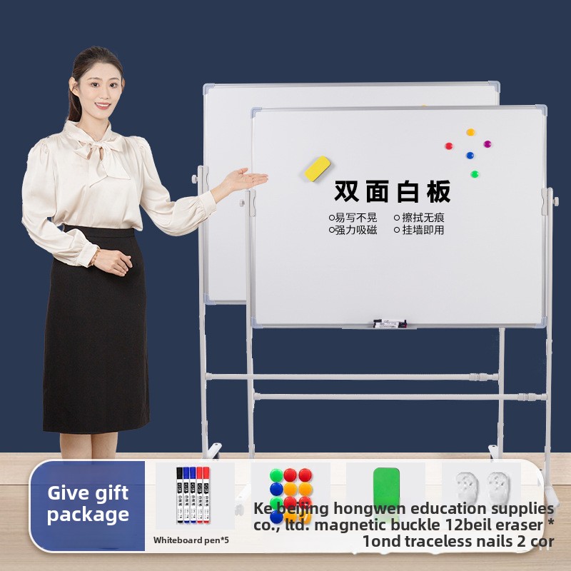Bracket Whiteboard Writing Board Movable Whiteboar... – Grandado