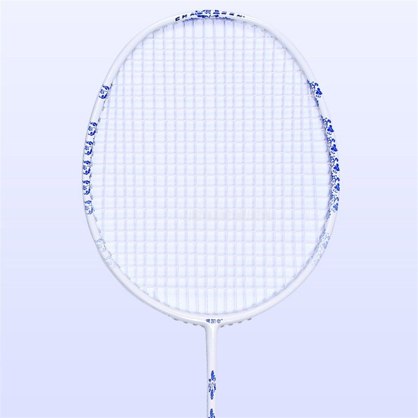 Lightweight Blue and White Porcelain Badminton Rac... – Grandado