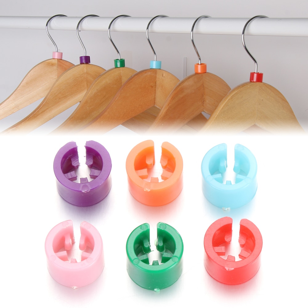 100PCS/pack DIY Clothing Size Dividers Round Hange... – Grandado