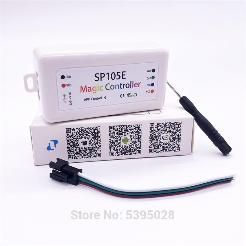 SP105E Bluetooth Controller Support SK6812 DMX512 ... – Grandado