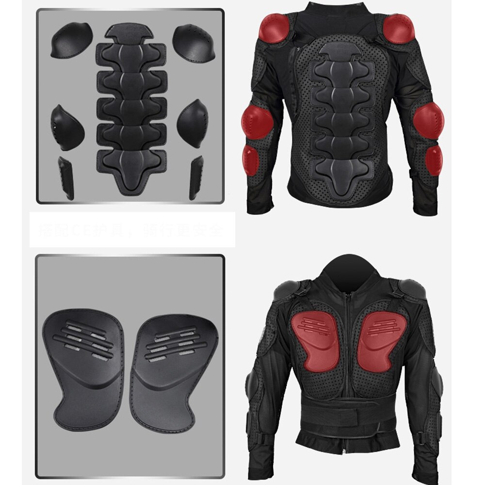 Motorcycle Jacket Men Full Body Motorcycle Armor M... – Vicedeal