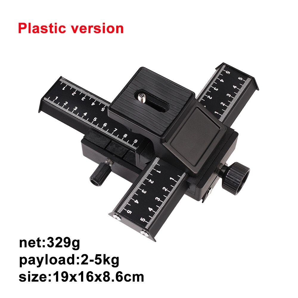 Macro Focusing Rail Slider Close-Up Opnamen Statie... – Vicedeal