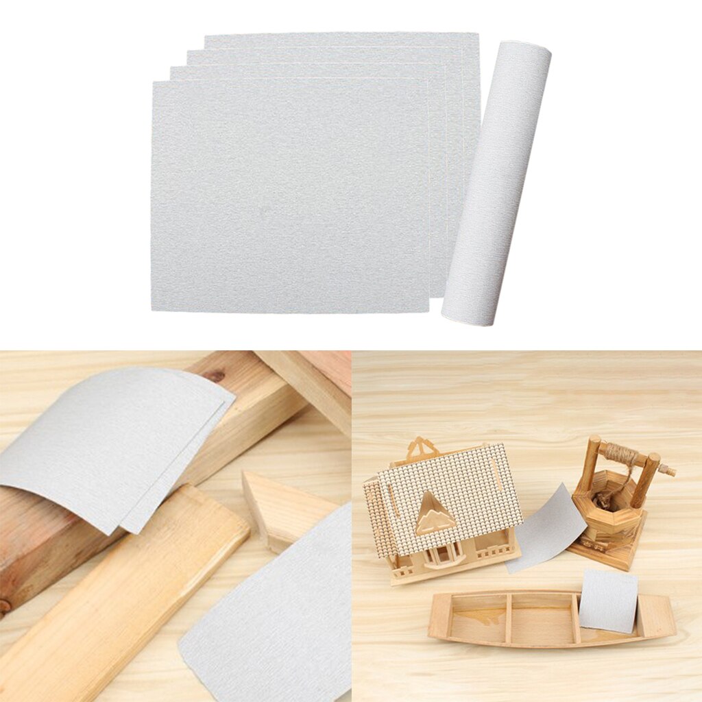 5 Pieces Wet And Dry Waterproof Sandpaper for Wood... – Grandado