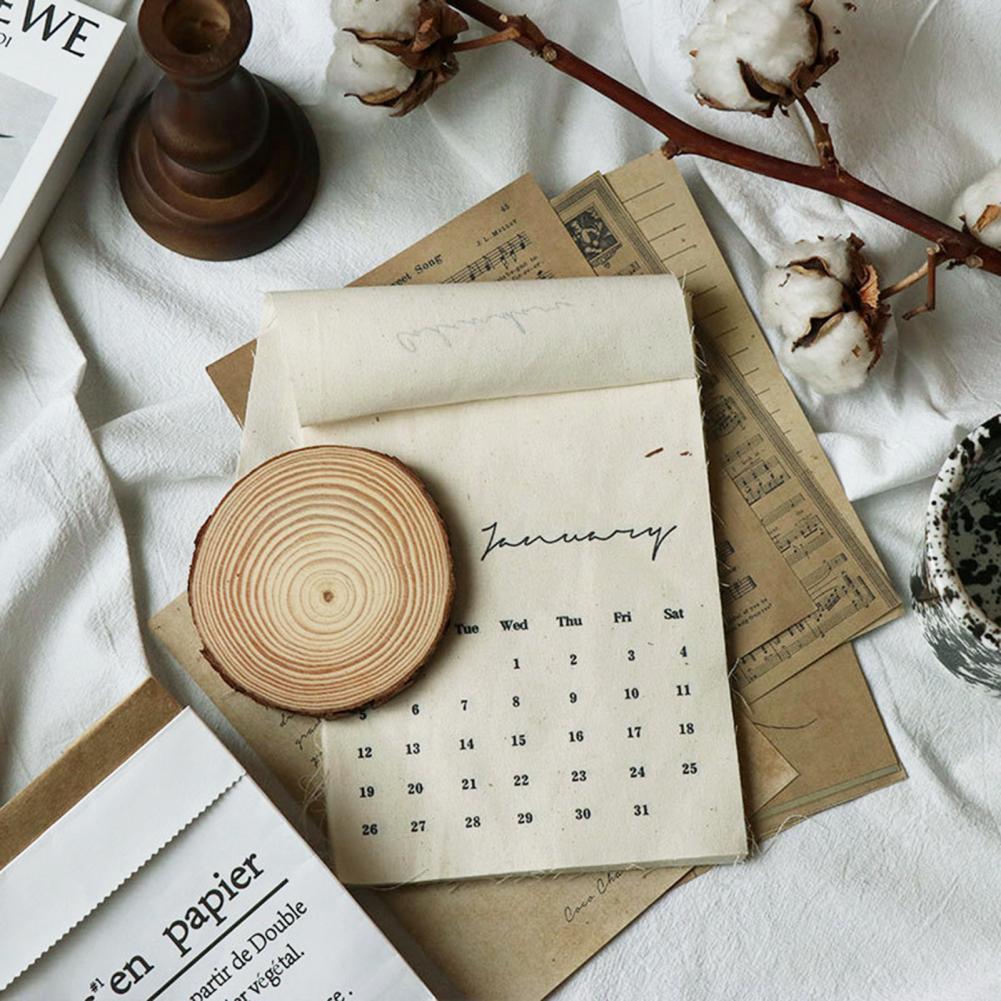 Hanging Calendar Eye-catching Photo Prop White Dec... – Grandado