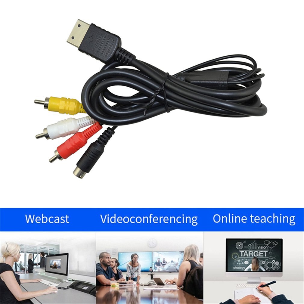 S-Video AV Cable for Sega Dreamcast System Connect... – Vicedeal