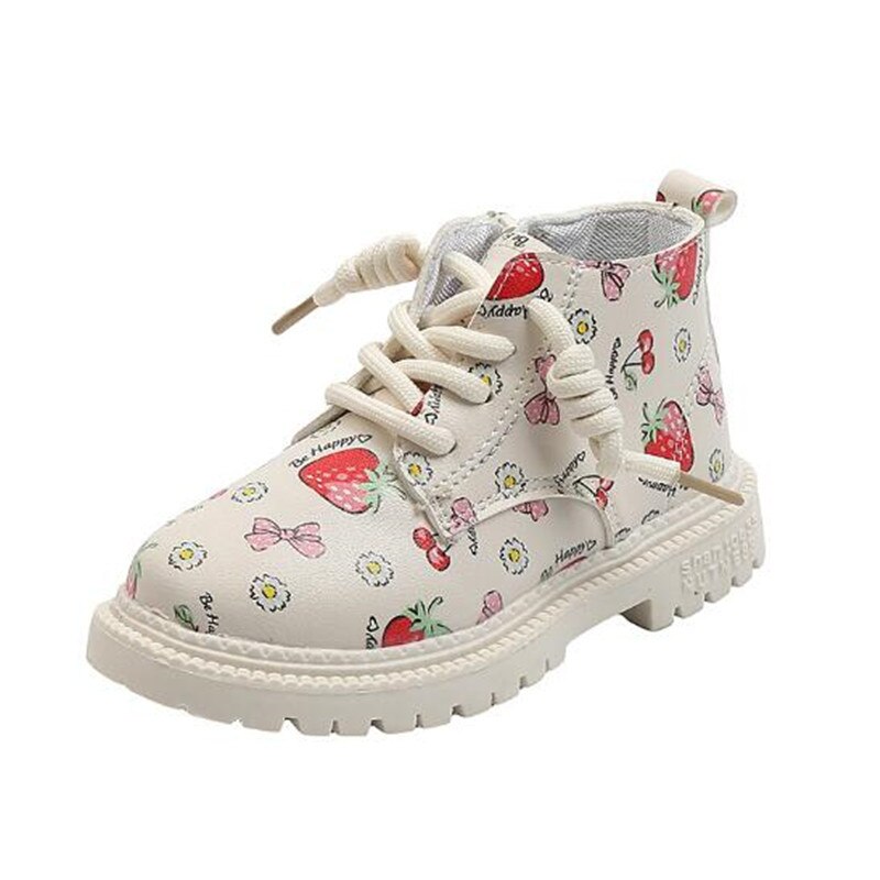 Autumn Girl Martin Boots Children Cute Short Boots... – Grandado