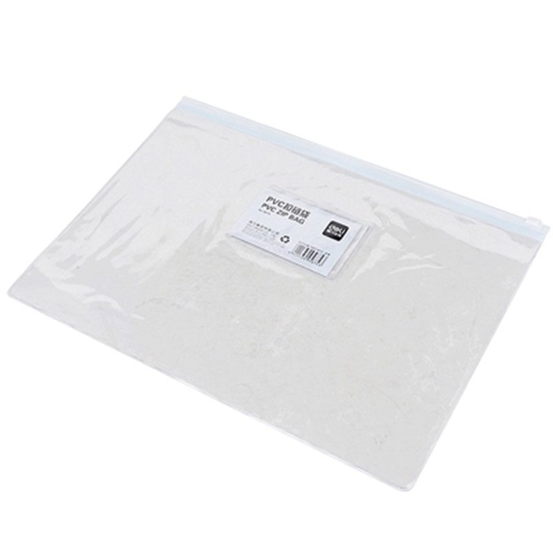 Deli A4 Size document bag Clear File Bag Elastic C... – Grandado