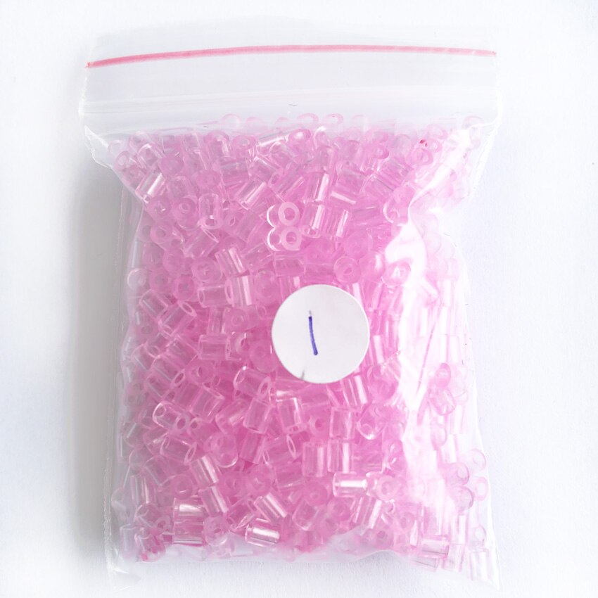 DOLLRYGA 1000pcs/Bag 2.6mm perler Hama Beads 9 Pin... – Grandado