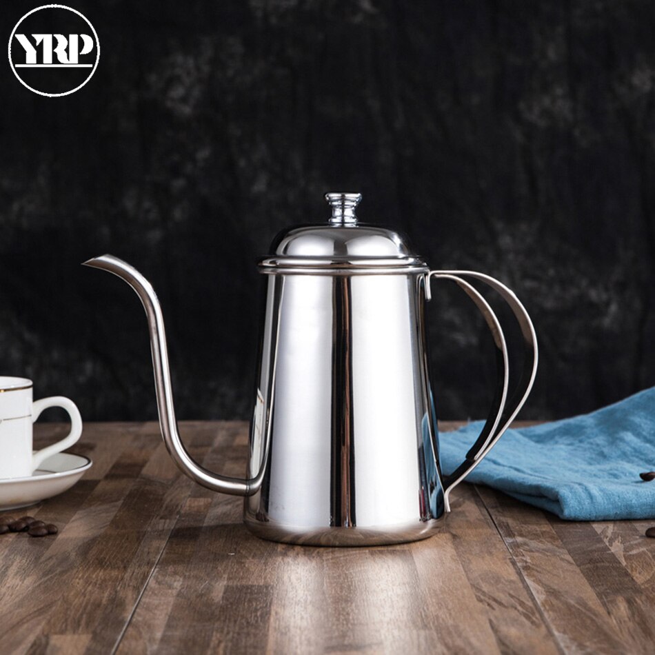 YRP 650ML Stainless Steel Coffee Drip Kettle Long ... – Vicedeal