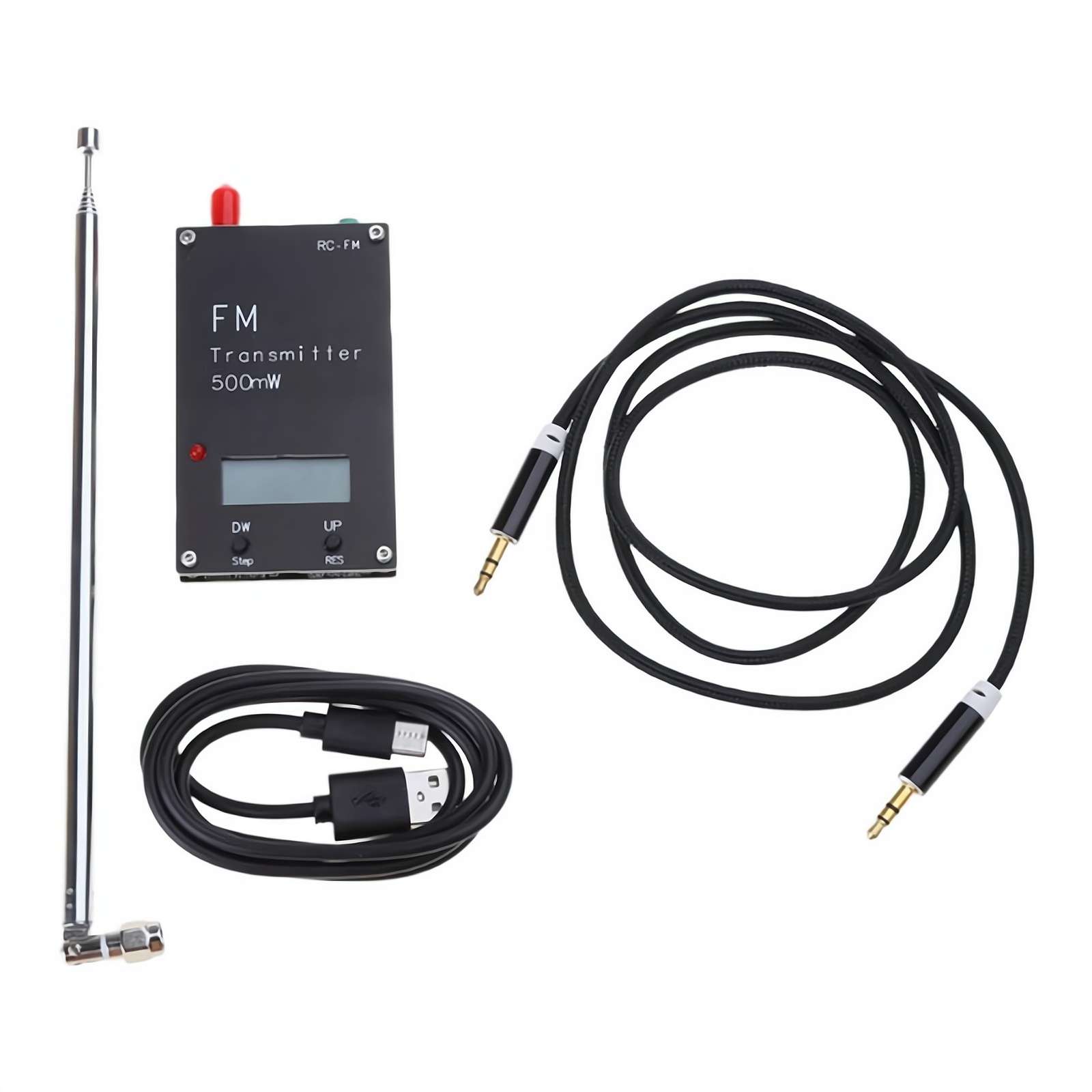 Auto 2000M FM Transmitter LED Digital Display Audi... – Grandado