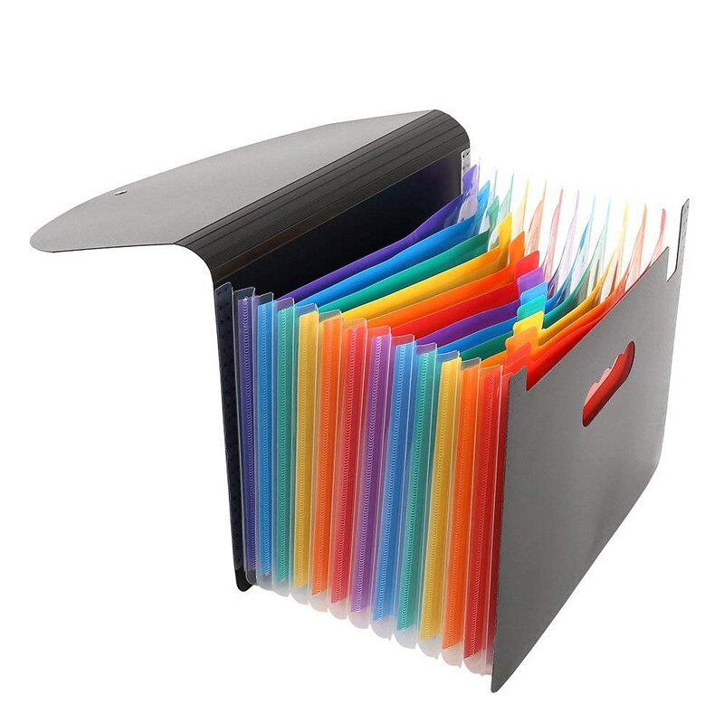 13 Pockets Expanding Files Folder A4 Expandable Po... – Vicedeal