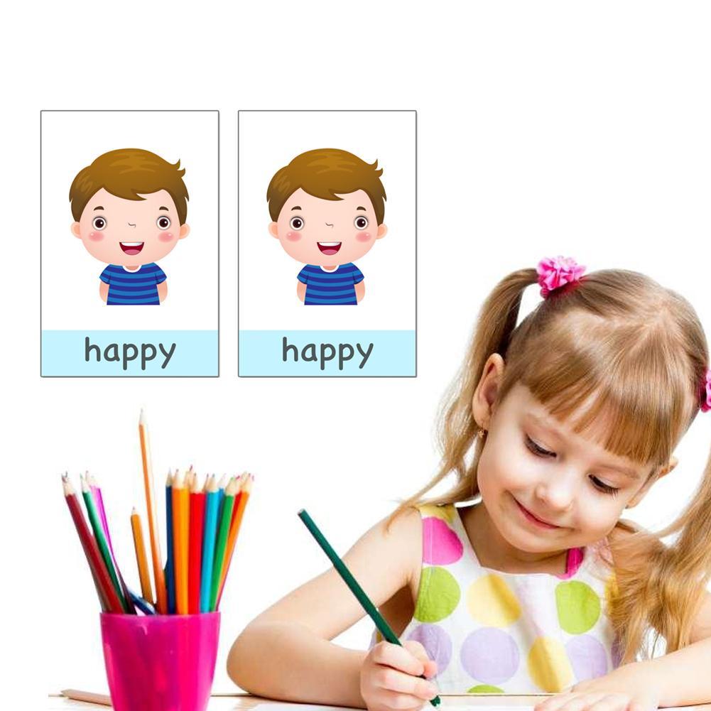 14pcs/set English Learning Card Early Childhood Em... – Vicedeal
