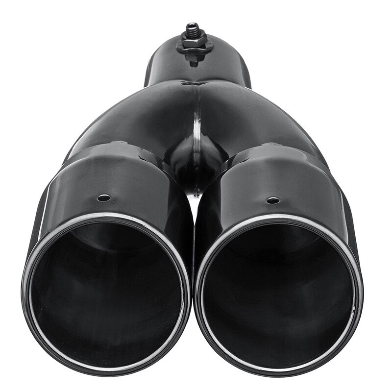 1* 63mm 2.5'' Universal Car Inlet Dual Rear Muffle... – Vicedeal