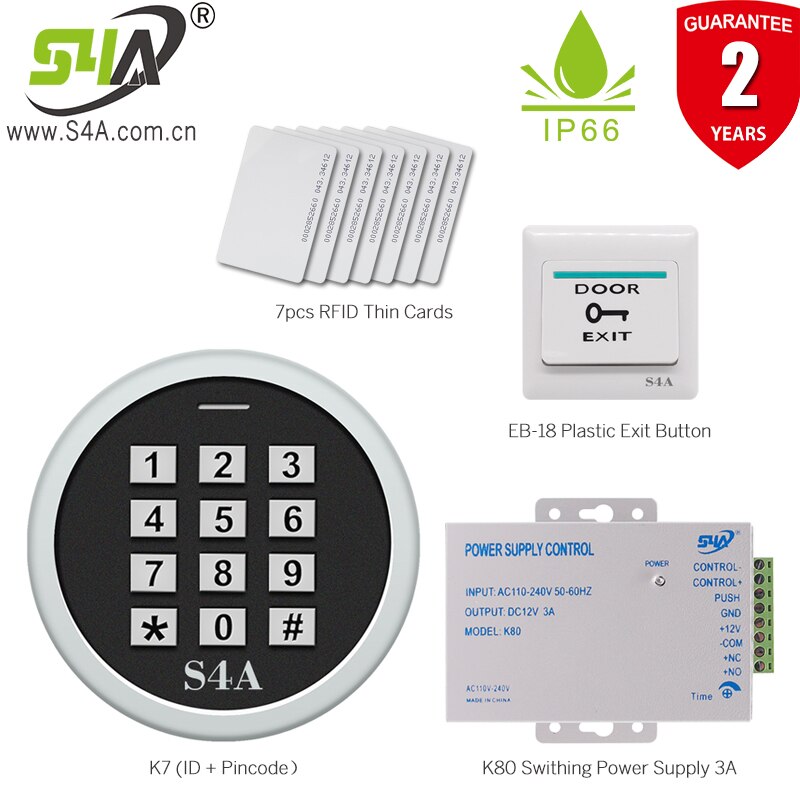 Metall und wasserdicht standalone access control k... – Grandado