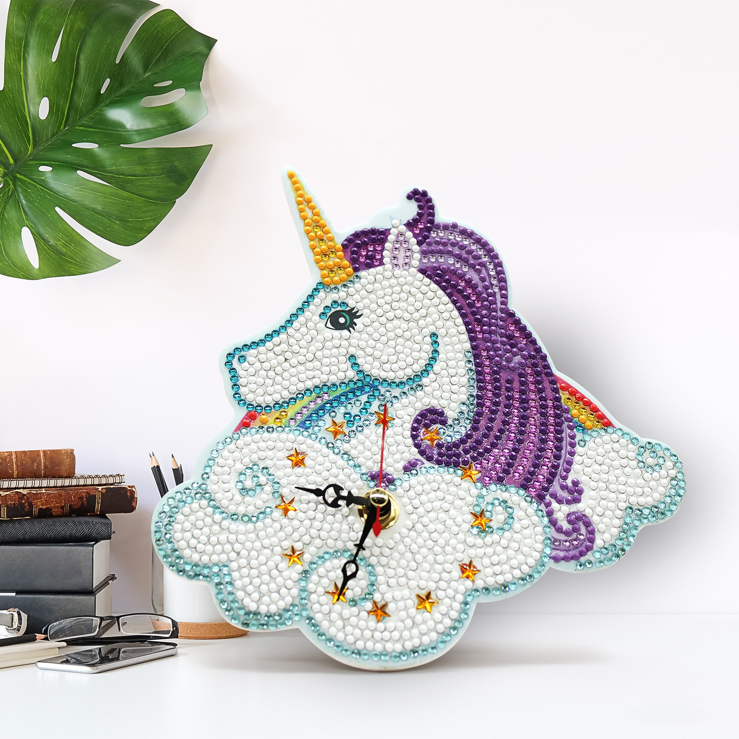 DIY Mandala Diamond Painting Clock Luminous Diamon... – Grandado