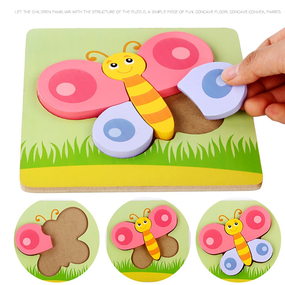 5 Kits Funny Wooden Animal Peg Puzzles for Kids Ed... – Grandado