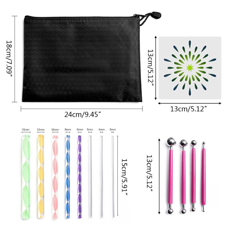 48pcs Mandala Dotting Tools Set for Painting Rock ... – Vicedeal