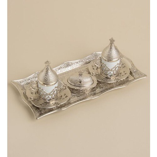 Authentic Turkish Coffee Espresso Service Kit Soli... – Vicedeal