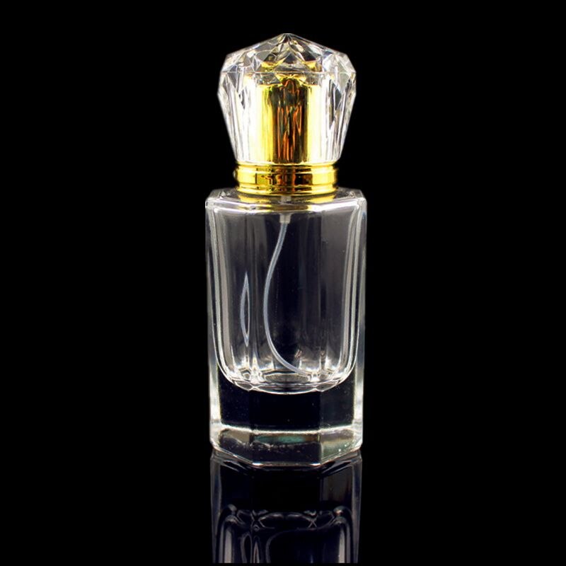 3pcs/otl Top 50ml Transparent Glass Perfume Bottle... – Grandado