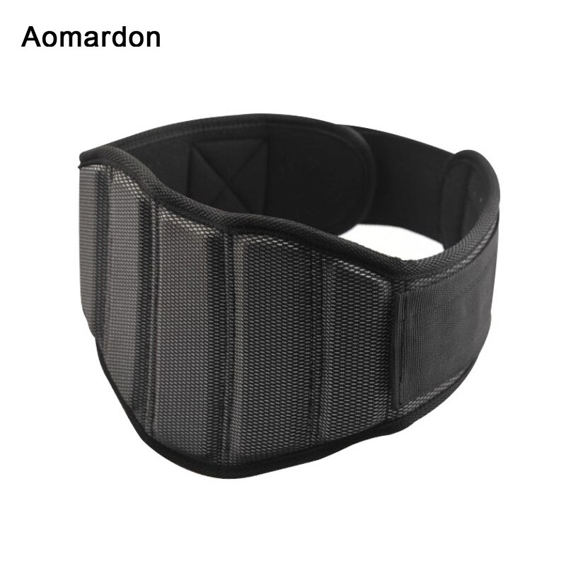 Nylon squat exercise training fitness belt breathable abdominal band ...