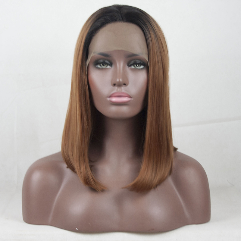 Short Black BOB Wig For Women 14-16 inches Synthet... – Vicedeal