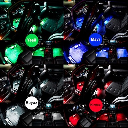 12 LEDs Foot Six Led Lamp Led Sound Sensitive Musi... – Vicedeal