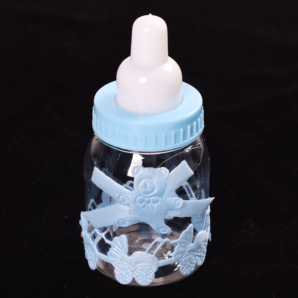 1 Pc Baby Shower Box Fles Blauw Jongen Roze Meisje... – Vicedeal