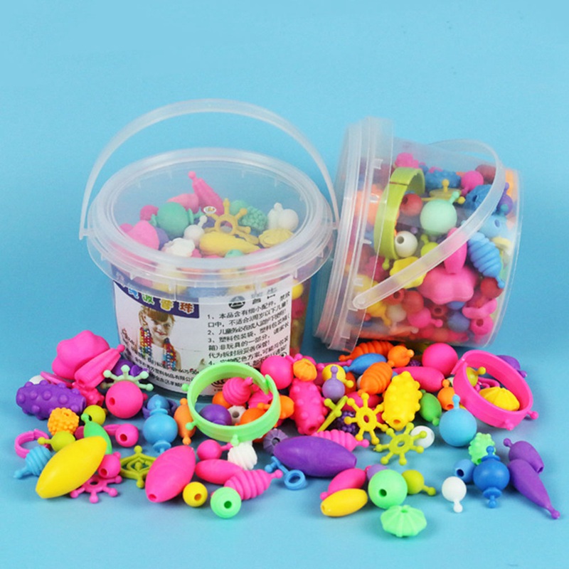 Kids Girls Handmade Art Craft Children DIY Beads T... – Grandado