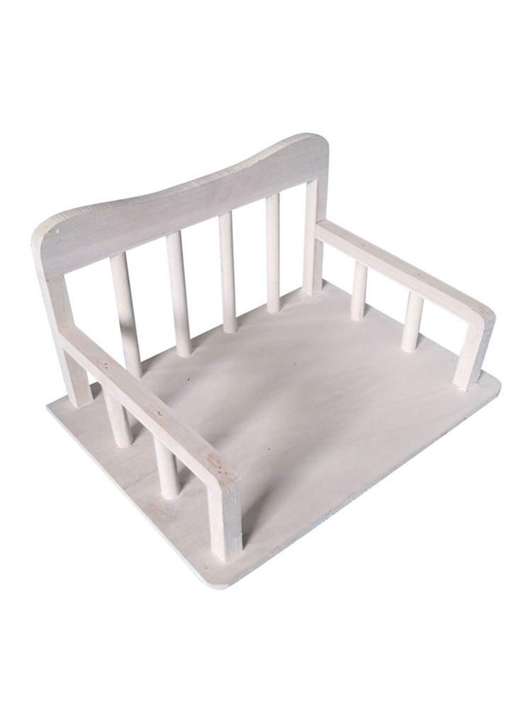 Newborn Small Wooden Bed Photography Props Cot Bab... – Vicedeal