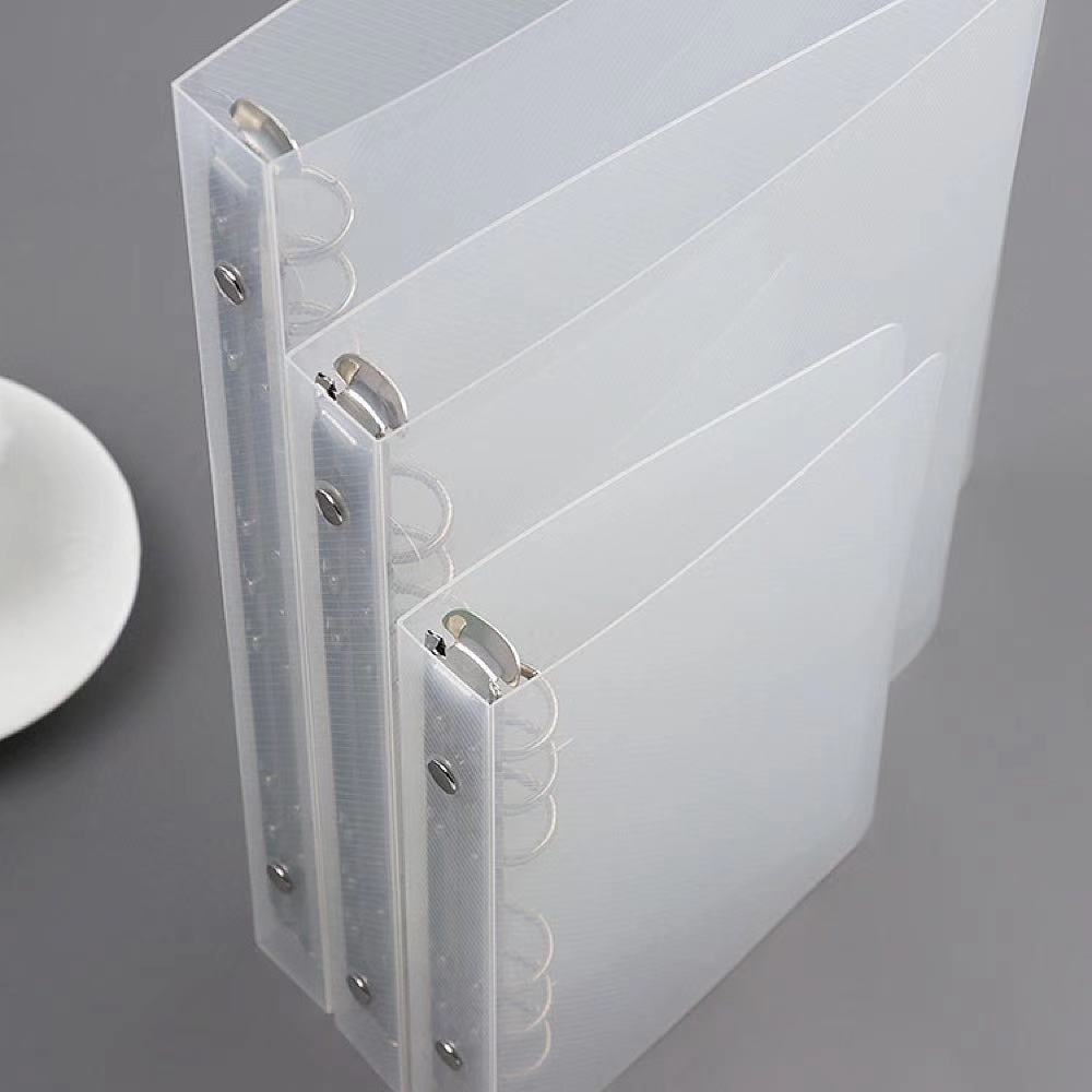 A6/A5/B5 Six-Hole Transparent Waterproof Binder Mu... – Vicedeal