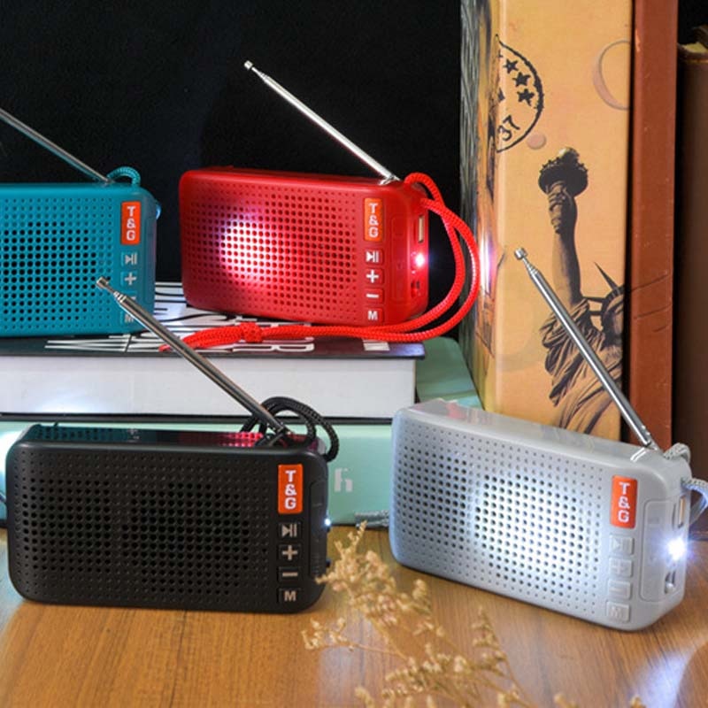 Mini Solar FM Radio Portable Bluetooth 5.0 Speaker... – Vicedeal