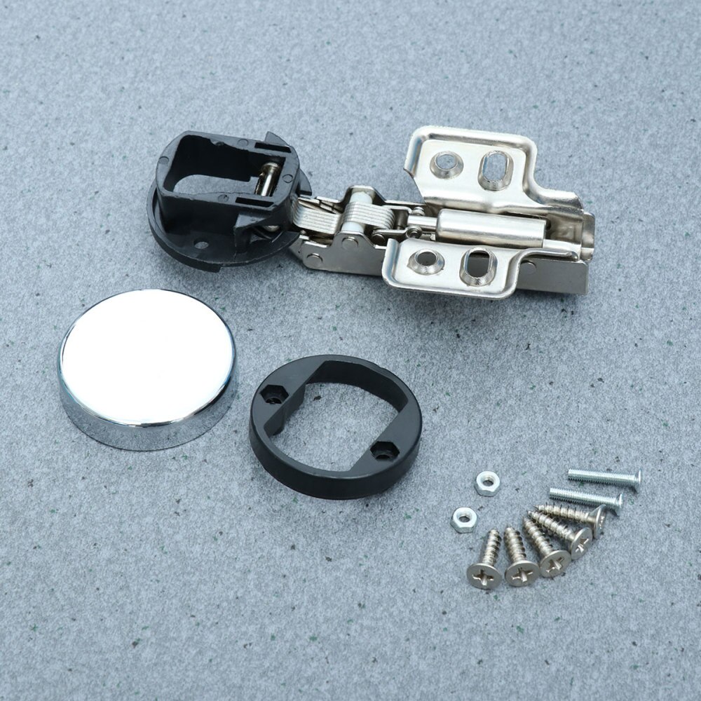 Mini Round Head Glass Hinge Damping Hydraulic Buff... – Grandado