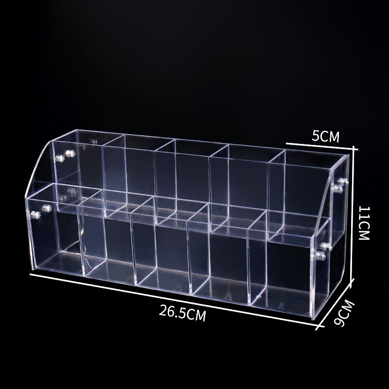 Clear Acrylic Multifunction Office Organizer Deskt... – Vicedeal