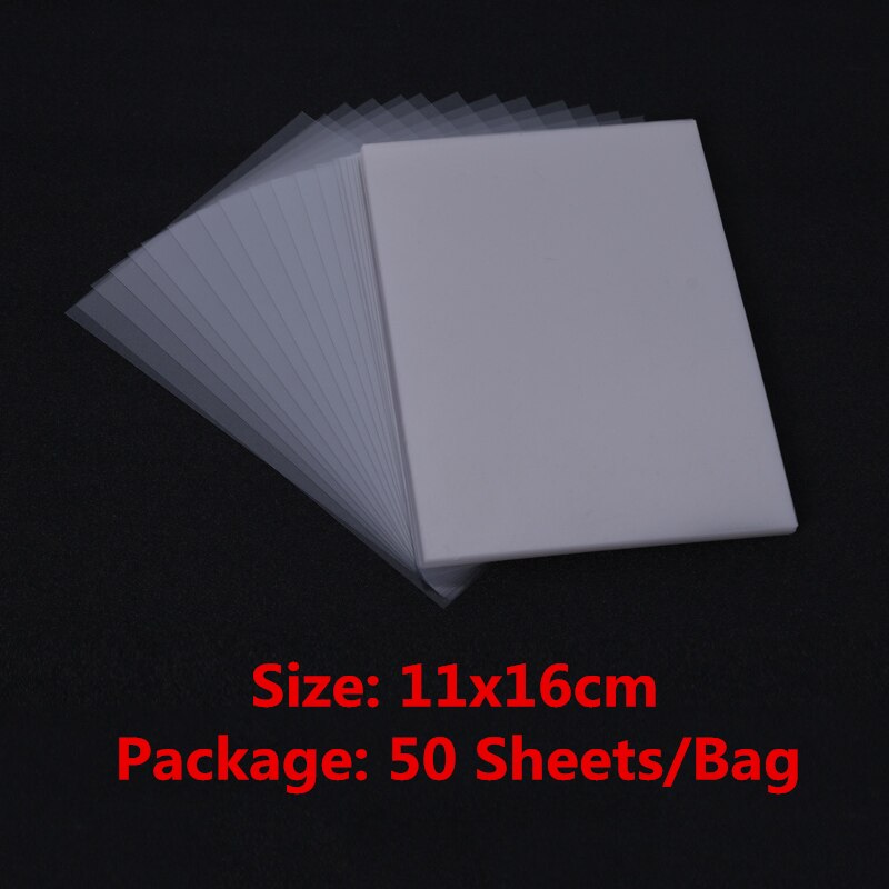 50Pcs 4.3X6.3Inch Clear Plastic Window Sheets for ... – Grandado