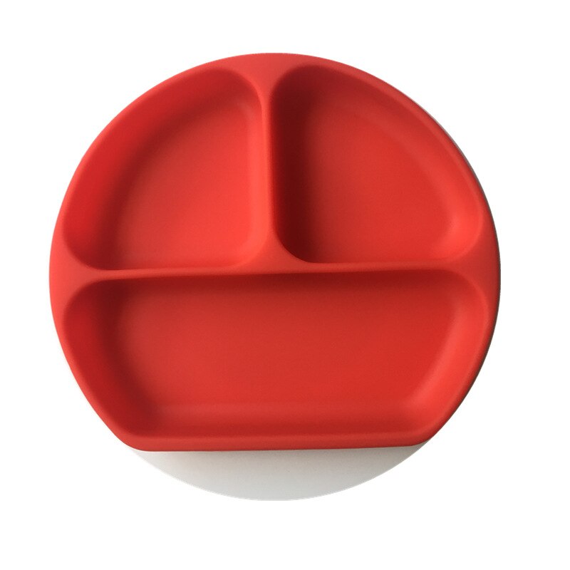4 Colors Baby Dishes Children Silicone Dinner Plat... – Grandado
