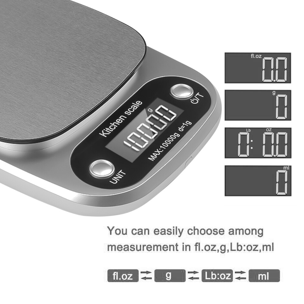 Multifunctionele Digitale Keukenweegschaal Lcd Dis... – Vicedeal