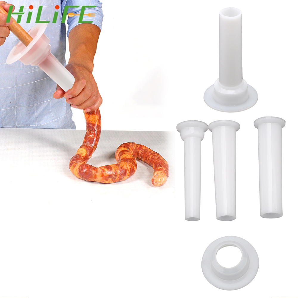 1Set Vullen Vlees Buizen Vleesmolen Diy Worstmaker... – Vicedeal