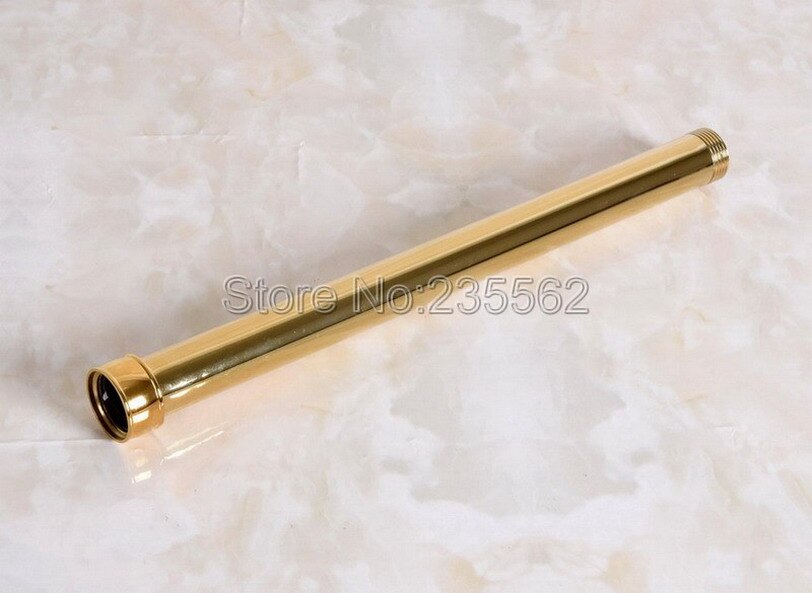 Gold Color Brass Extension Tube Pipe Rod For Rain ... – Grandado