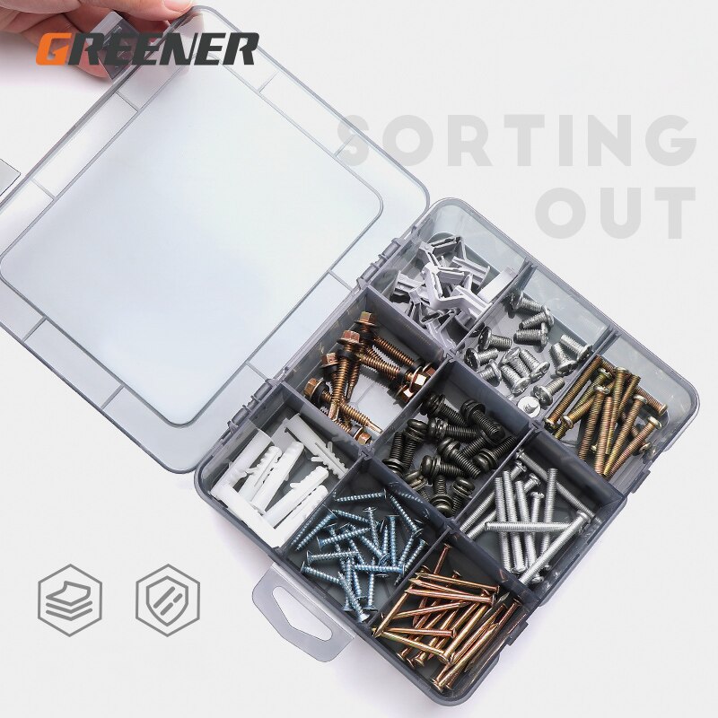 Plastic Storage Boxes Slots Adjustable Packaging T... – Vicedeal