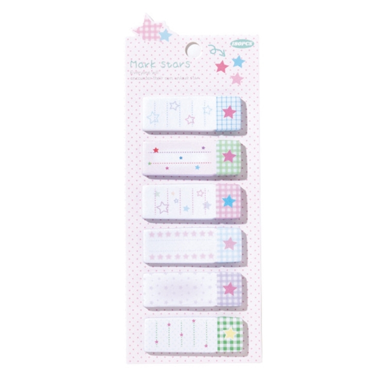 H3CA Lovely Sticky Note Index Tabs Simple Notepads... – Grandado