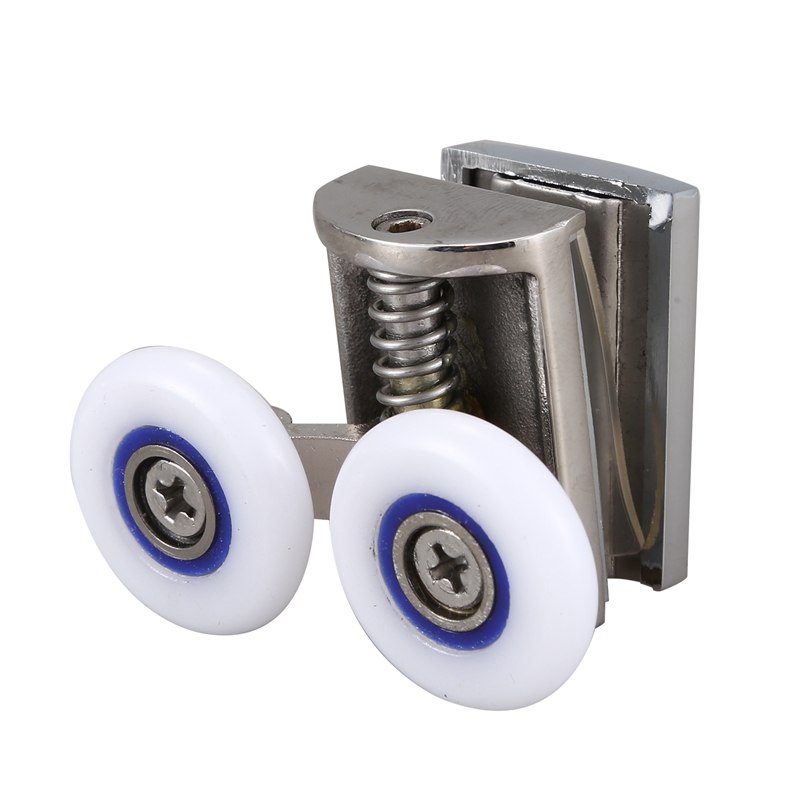 8 stk rustfrit stål brusebad skydedørskive gammeldags brusebad glasdør ...